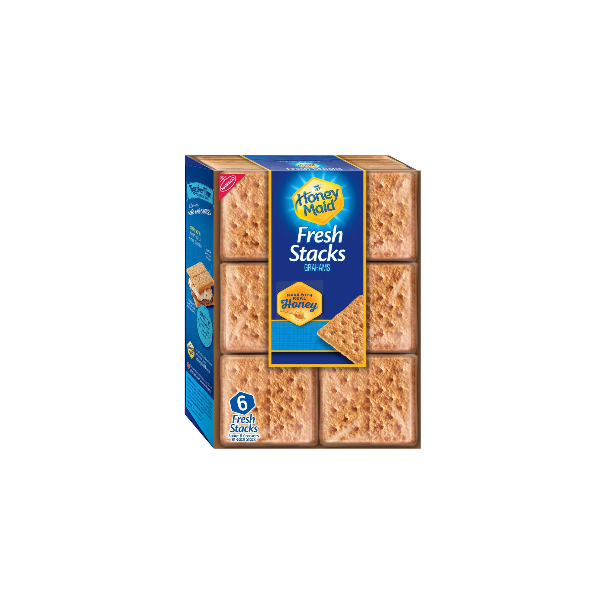 Honey Maid Honey Graham Crackers Fresh Stacks, 12.2 oz (Pack of 20 ...