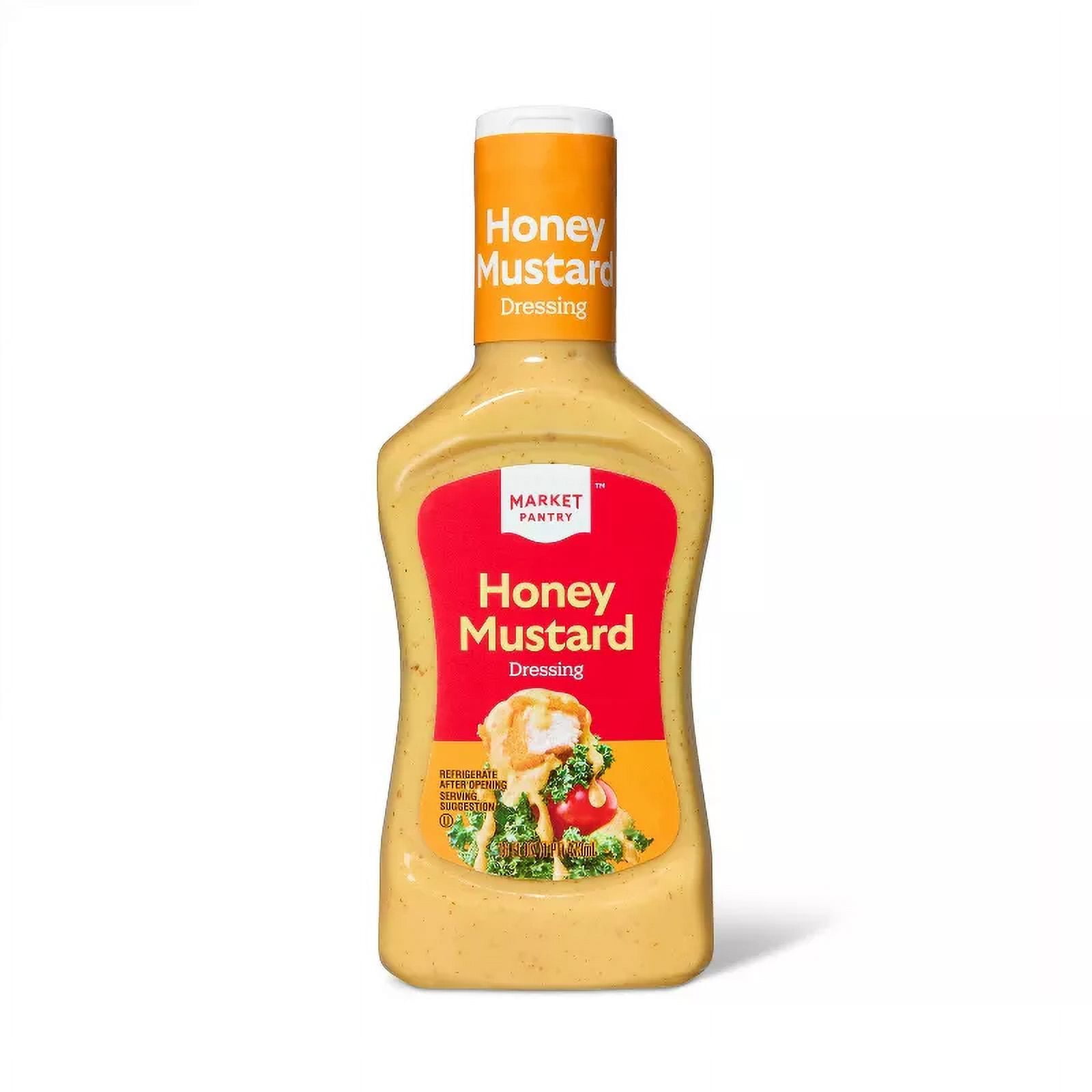 Honey Mustard Dressing 16fl oz Market Pantry (Pack of 6) - Walmart.com