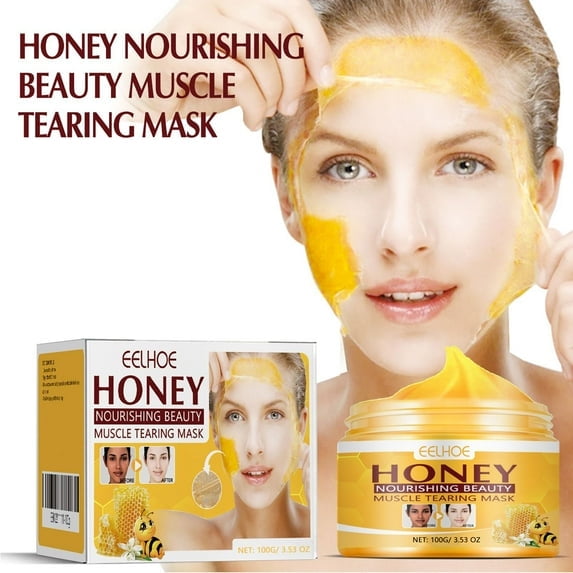 Honey Nourishing Muscle Tearing Mask,Honey Tearing Facial Mask Anti ...