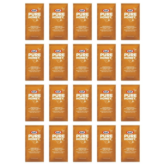 Honey Packets | Single Serve | 100% Pure And Natural | 0.32 oz Packet ...