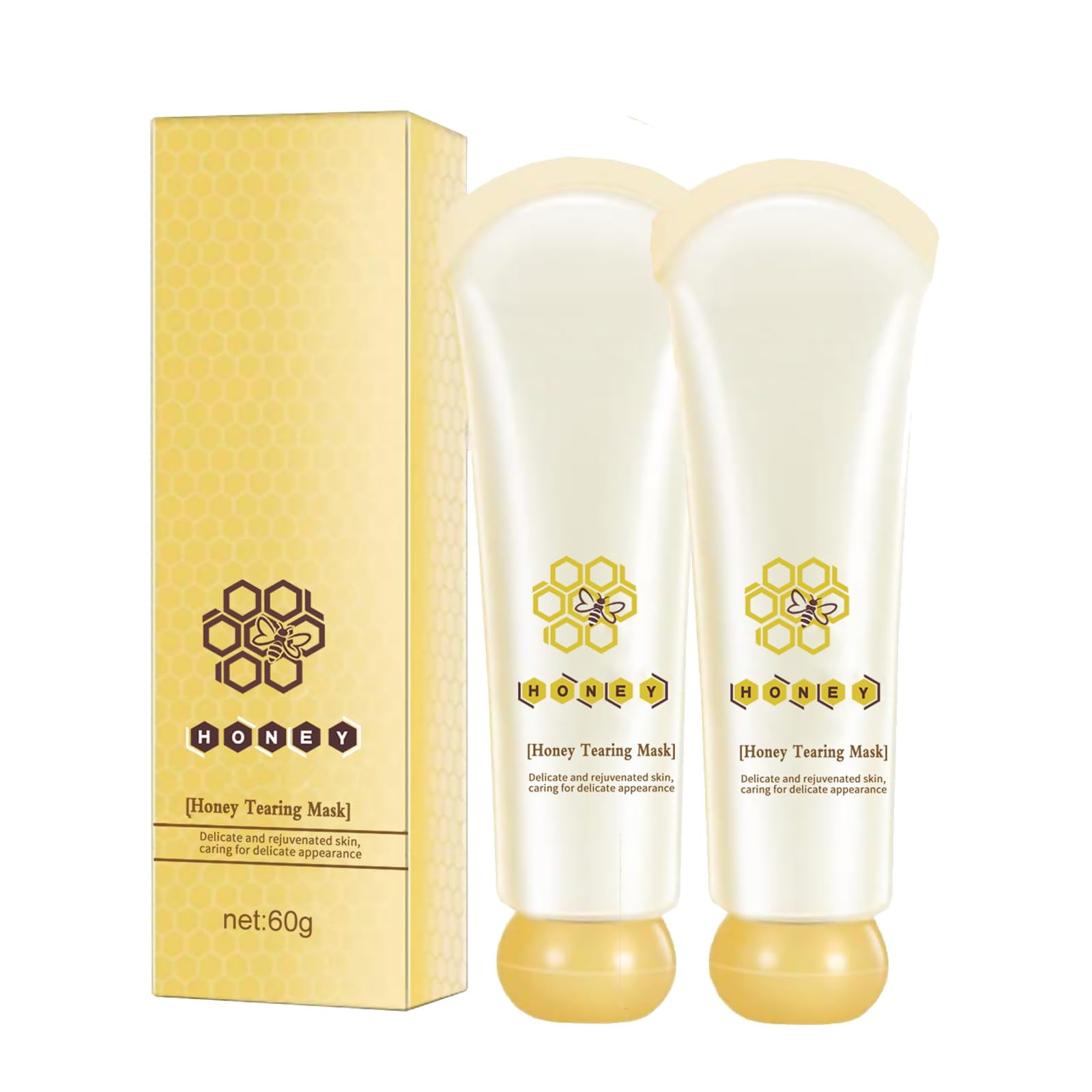 Honey Peel off Face Mask, Honey Tearing Mask Peel, Peel Mask for ...