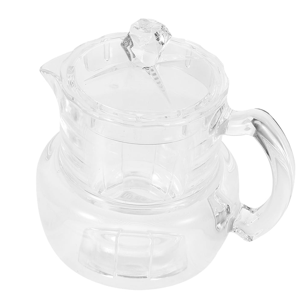 Honey Pot Handle Syrup Holder Dispenser Acrylic Candy Kitchen Storage ...