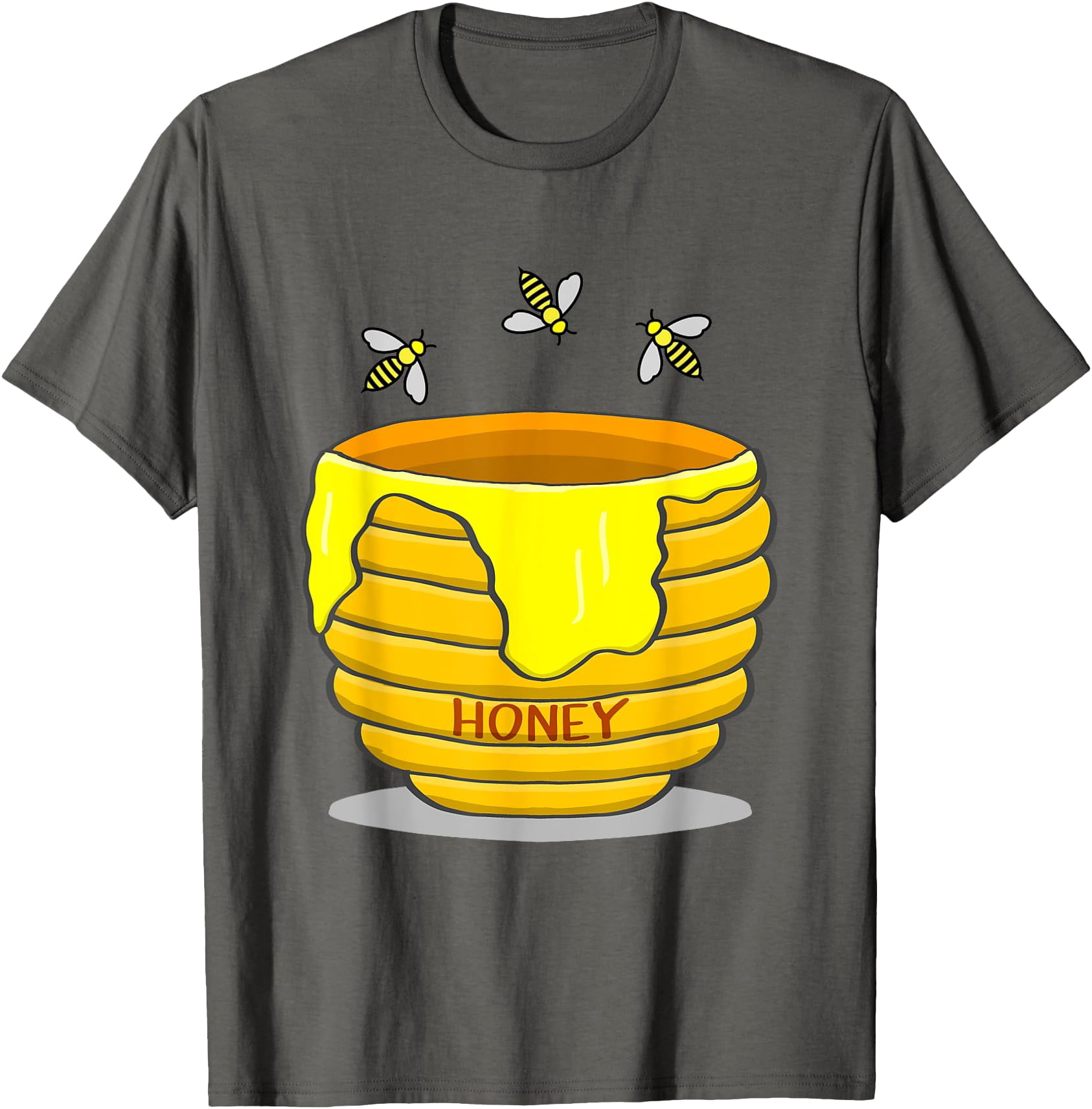 Honey Pot With Honey Bees Sweet Gift Softstyle T-Shirt for Men Women ...