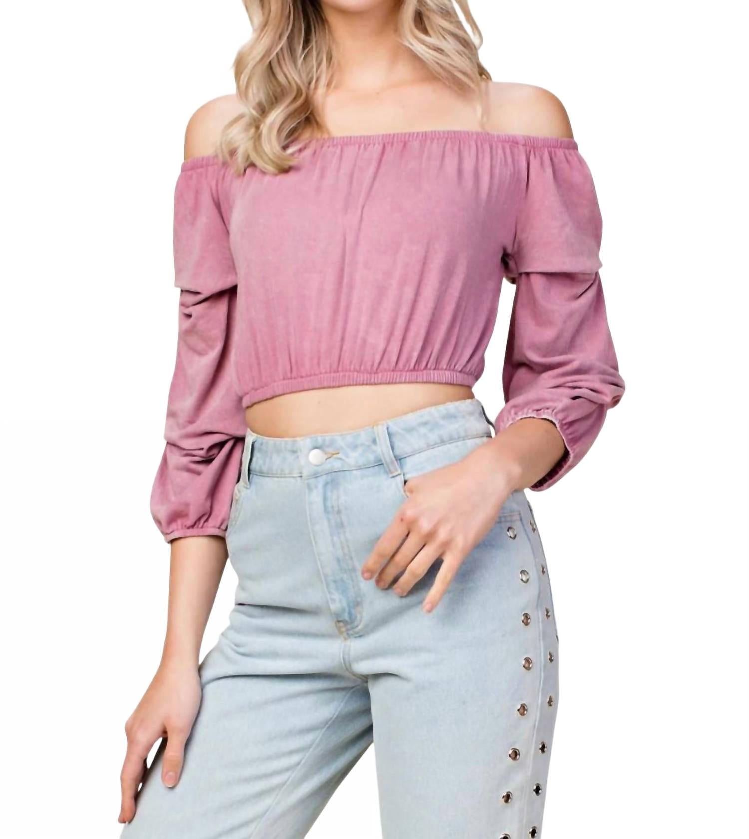 Honey Punch Wild Child Crop Top - Walmart.com