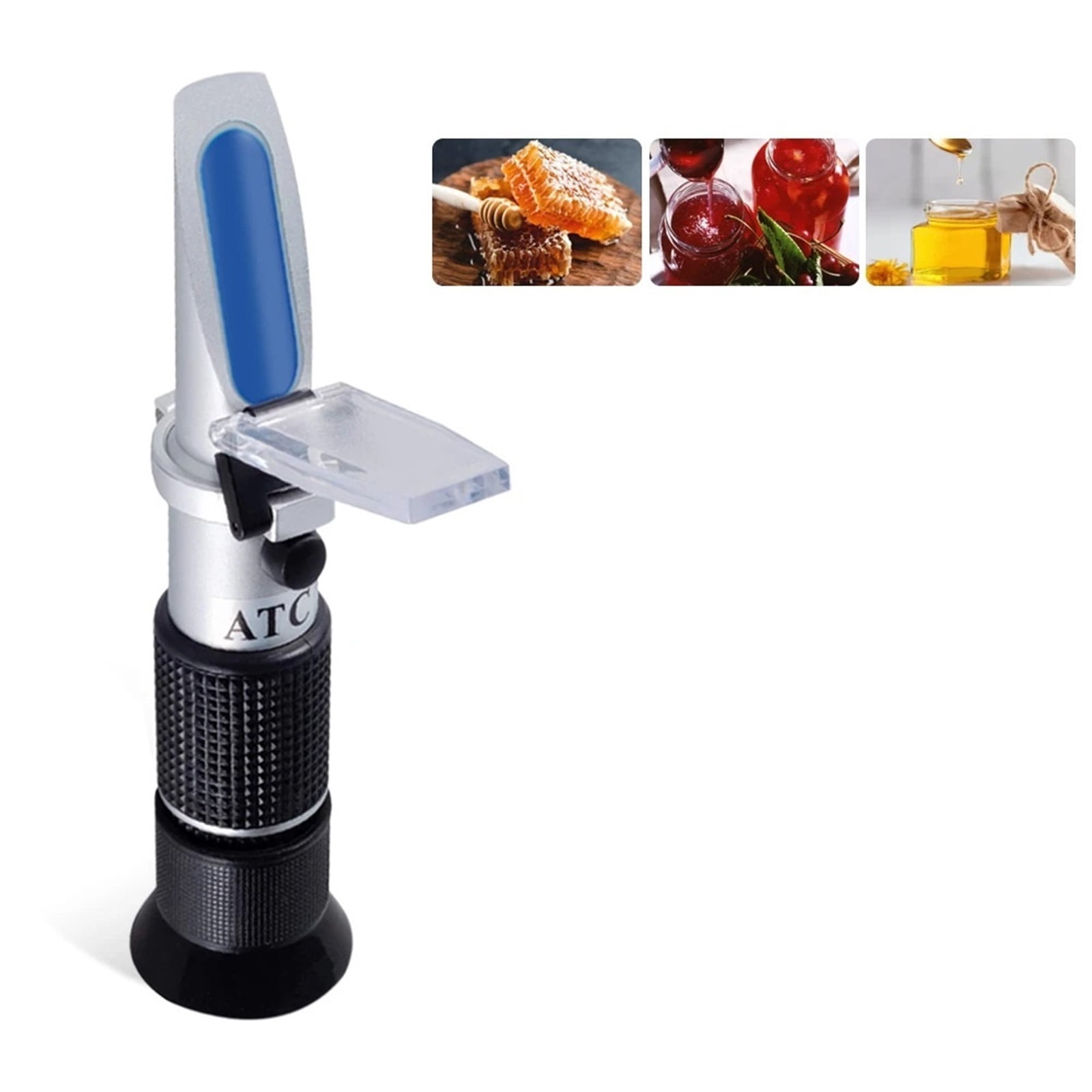 Honey Refractometer Brix 58~92% Handheld ATC for Honey Moisture Brix ...
