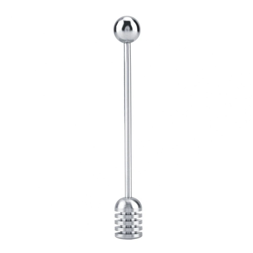 Honey Stick Spoon Solid 304 Stainless Steel Honey Dipper Drizzler ...