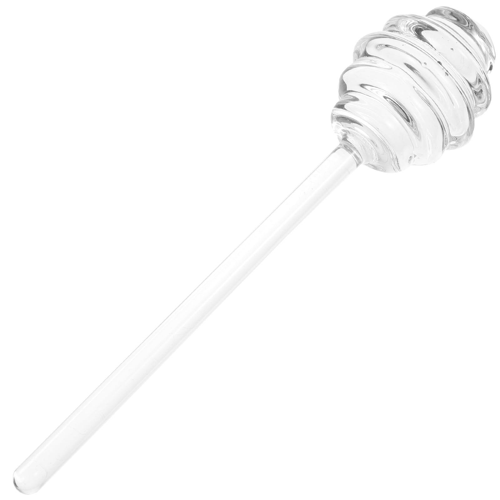 Honey Dipper MAGICLULU Glass Stick - Reusable Crystal Honeycomb Stirrer ...