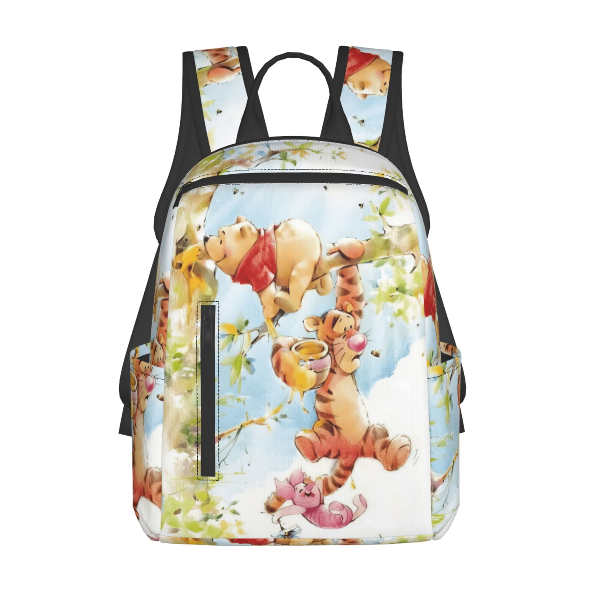 Honey Tiger Win-nie The Po-oh Lightweight Backpack, Casual Travel ...