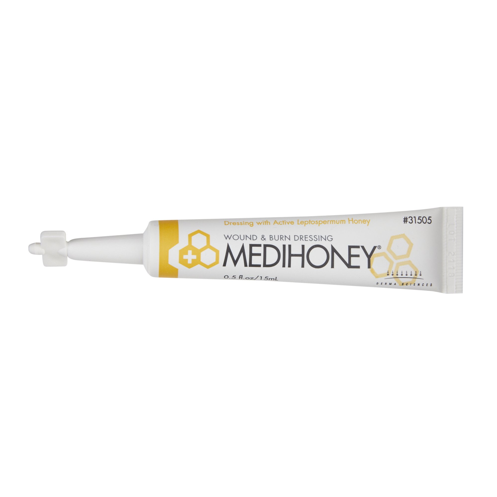 Honey Wound and Burn Dressing MEDIHONEY 0.5 oz. Paste, 1 count | 31505 ...