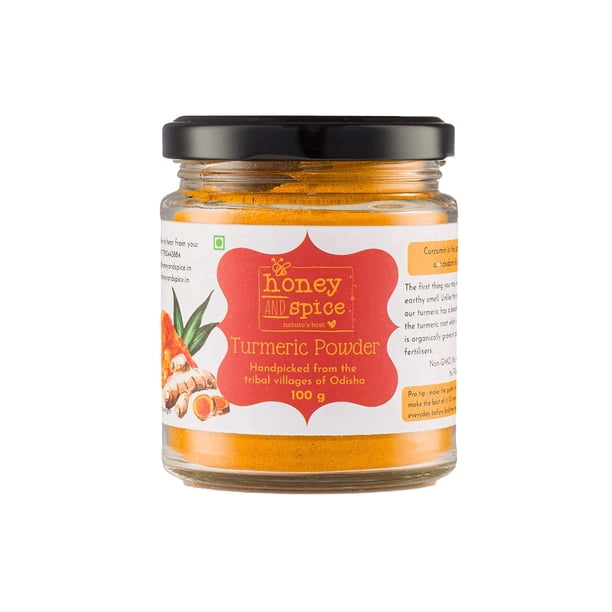 Honey and Spice Turmeric Powder Handpicked from tribal village of ...