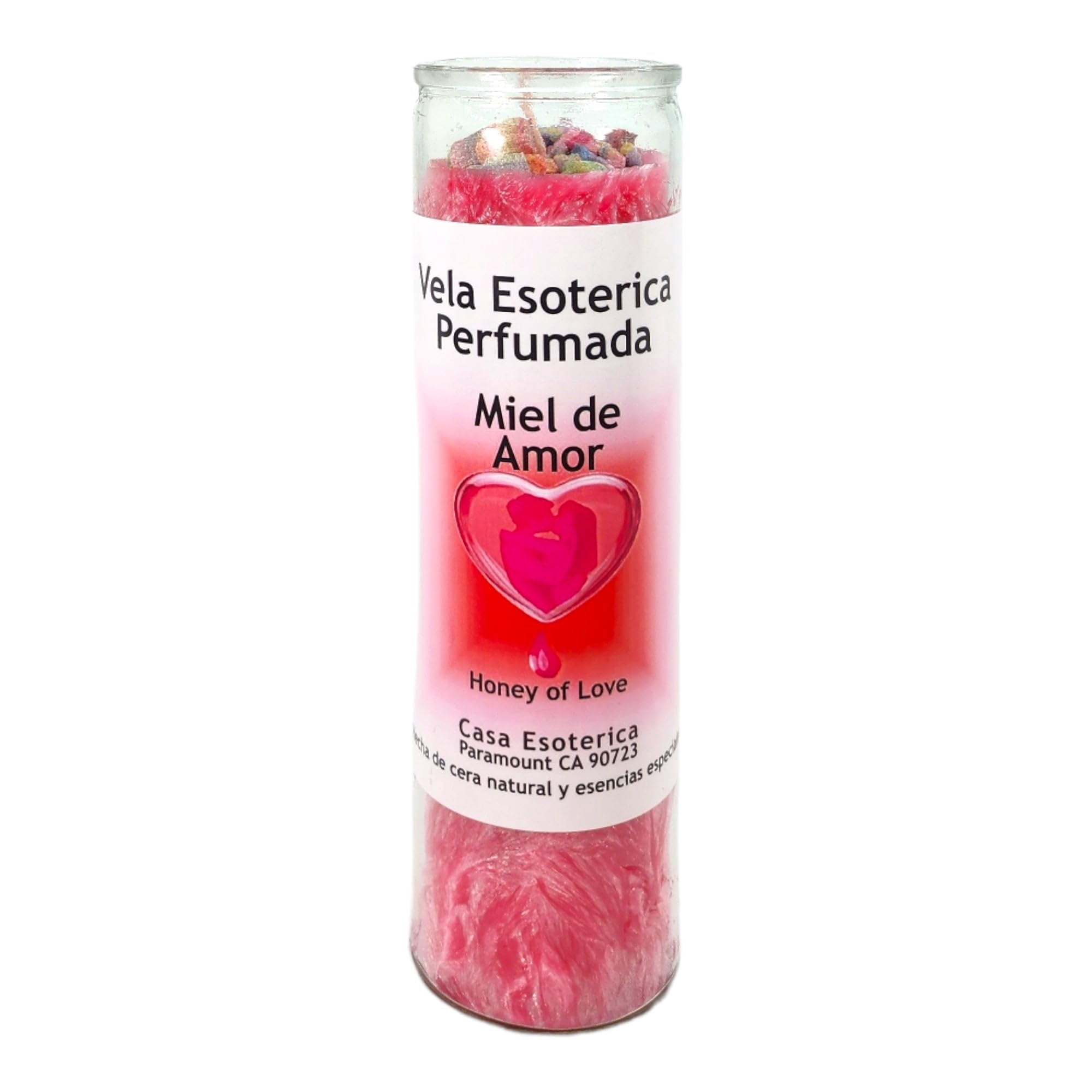 Honey of Love-Palm Wax Spiritual Intention Spell Candle-[Pink] | Vela ...