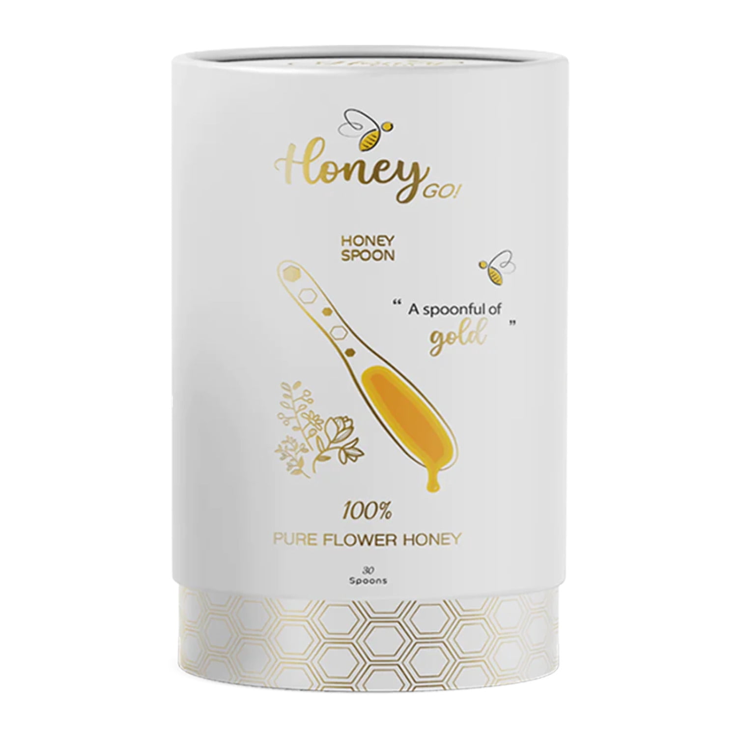 HoneyGo! Luxury Hive Wild Flower Honey Spoons | Safe Sealed - From ...