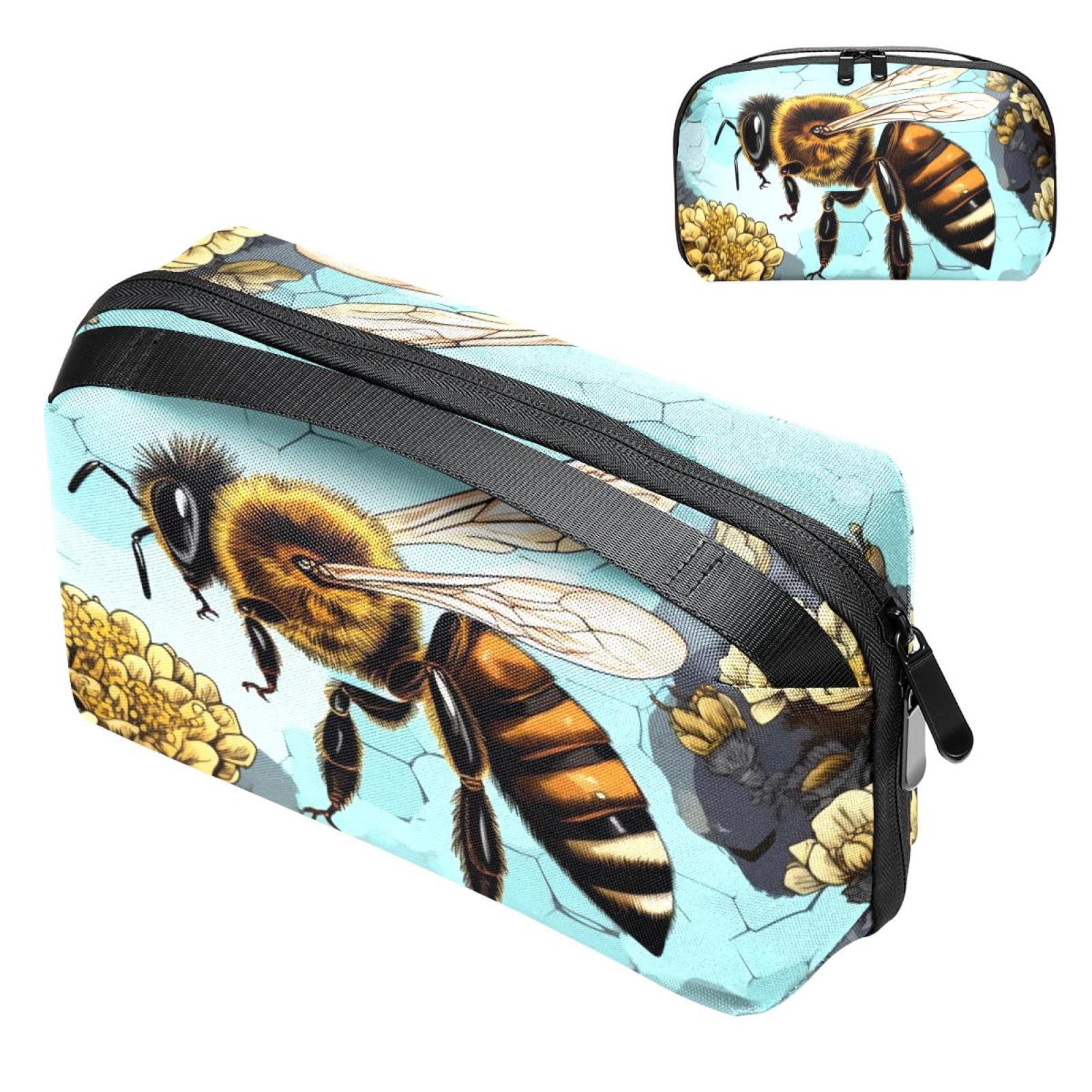 Honeybee Digital Bag with Oxford Cloth Material, Waterproof Travel Case for Cell Phone Charger ...