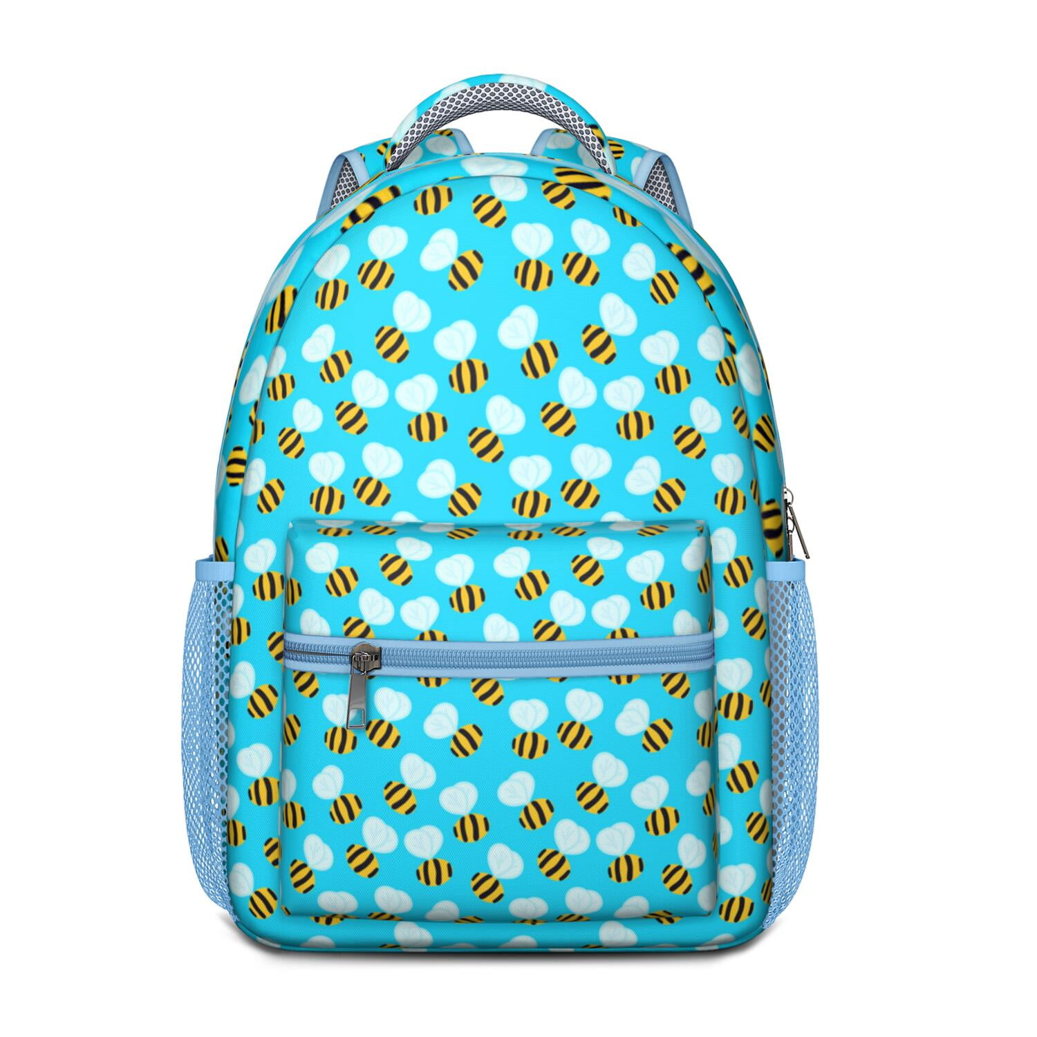 Honeybee Lover Backpack - Waterproof Bookbag with Cartoon Bee Pattern ...