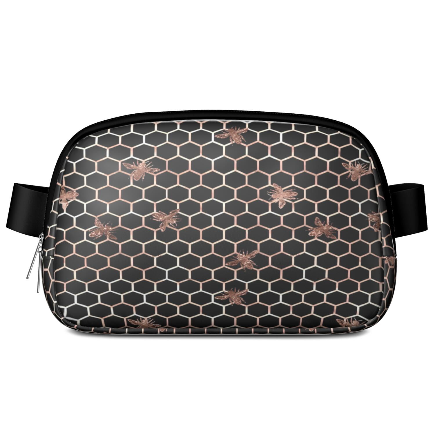 Honeybee Lover Waist Bag – Adorable Queen Bee Fanny Pack with Hive and ...