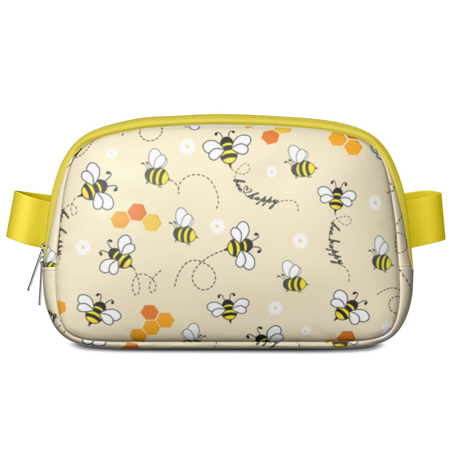 Honeybee Lover Waist Bag – Adorable Queen Bee Fanny Pack with Hive and ...