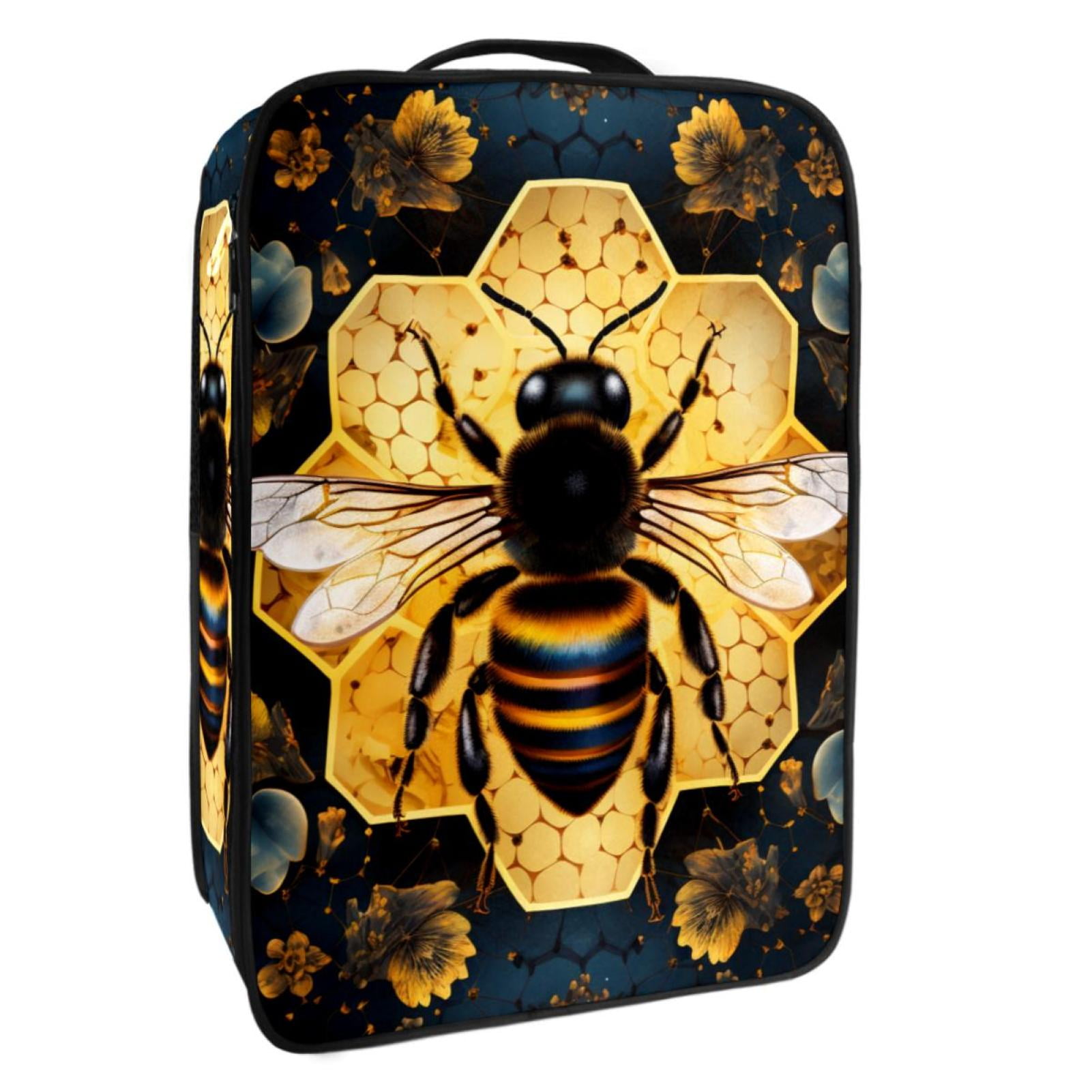 Honeybee Polyester Shoe Boxes Organizer - 23x31cm/9x12in - Space Saving ...