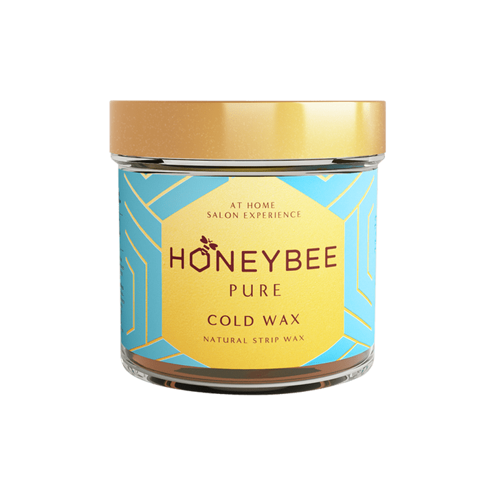 Honeybee Pure Cold Natural Strip Wax – Microwavable, Fragrance-free ...