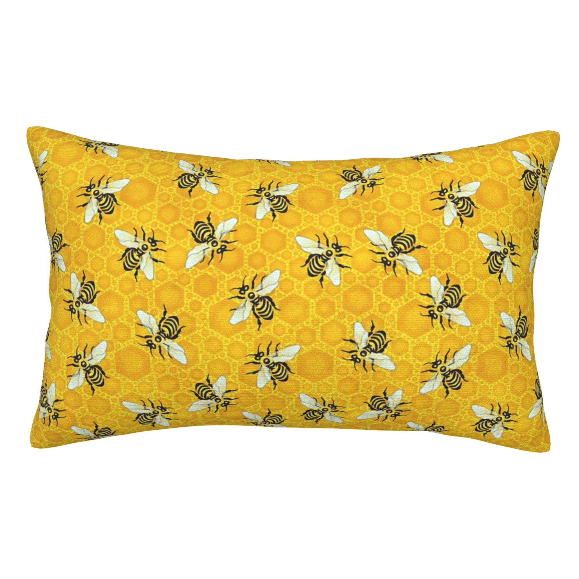 Honeybees Honeycomb Bee Girls Boys Pillowcases Pillows Covers Cases ...