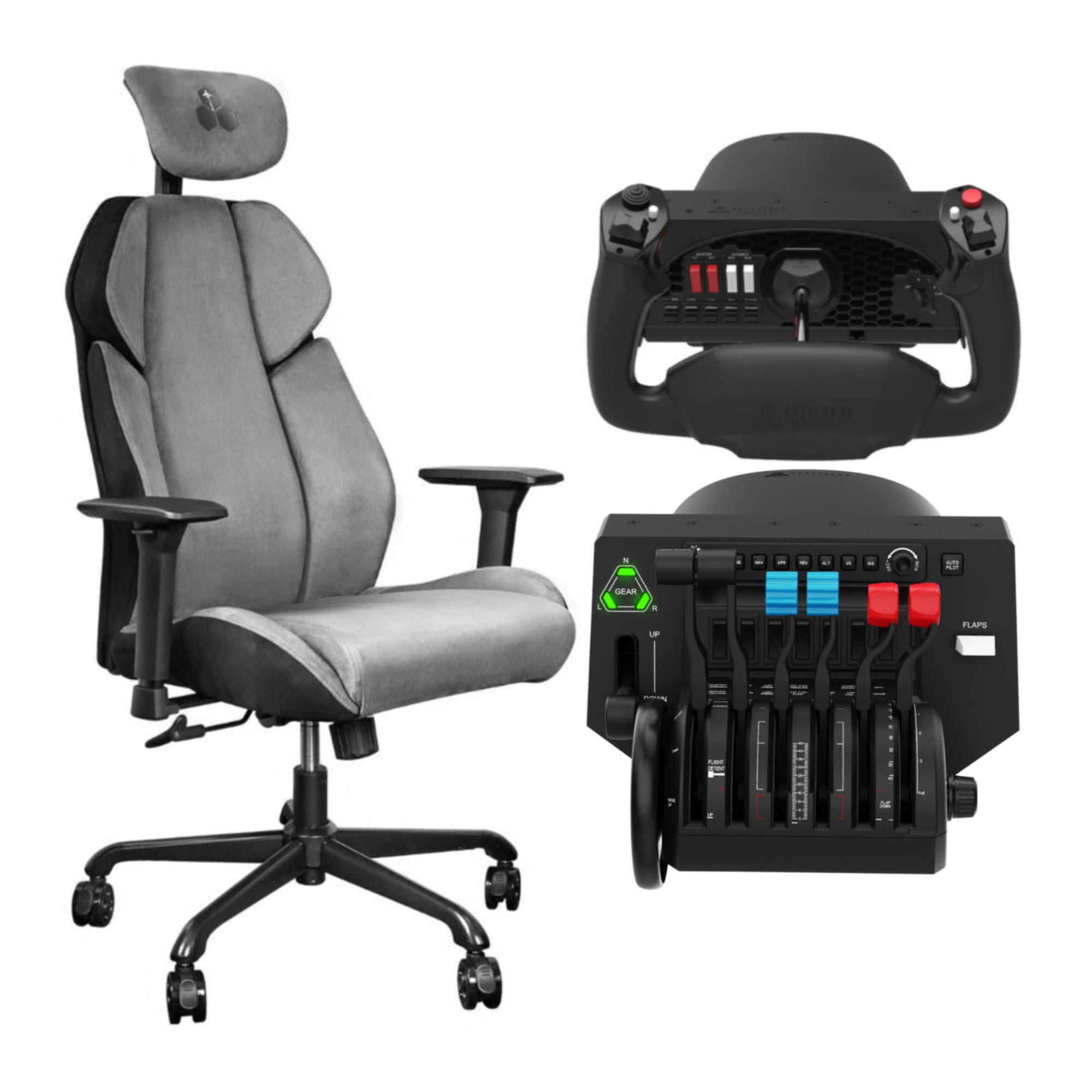 Honeycomb Aeronautical Lima Flight Simulation Chair with Height ...