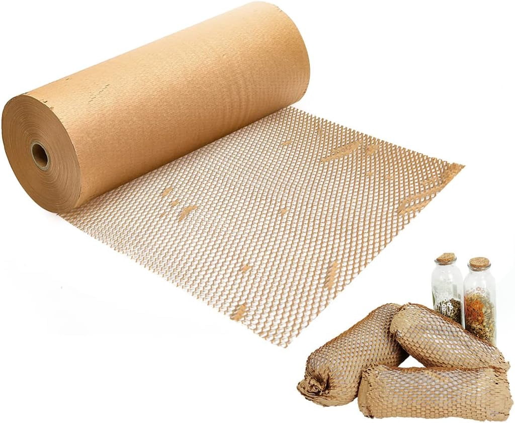 Honeycomb Cushioning Wrap Paper Roll 20" x 1500' Expanding Honeycomb ...