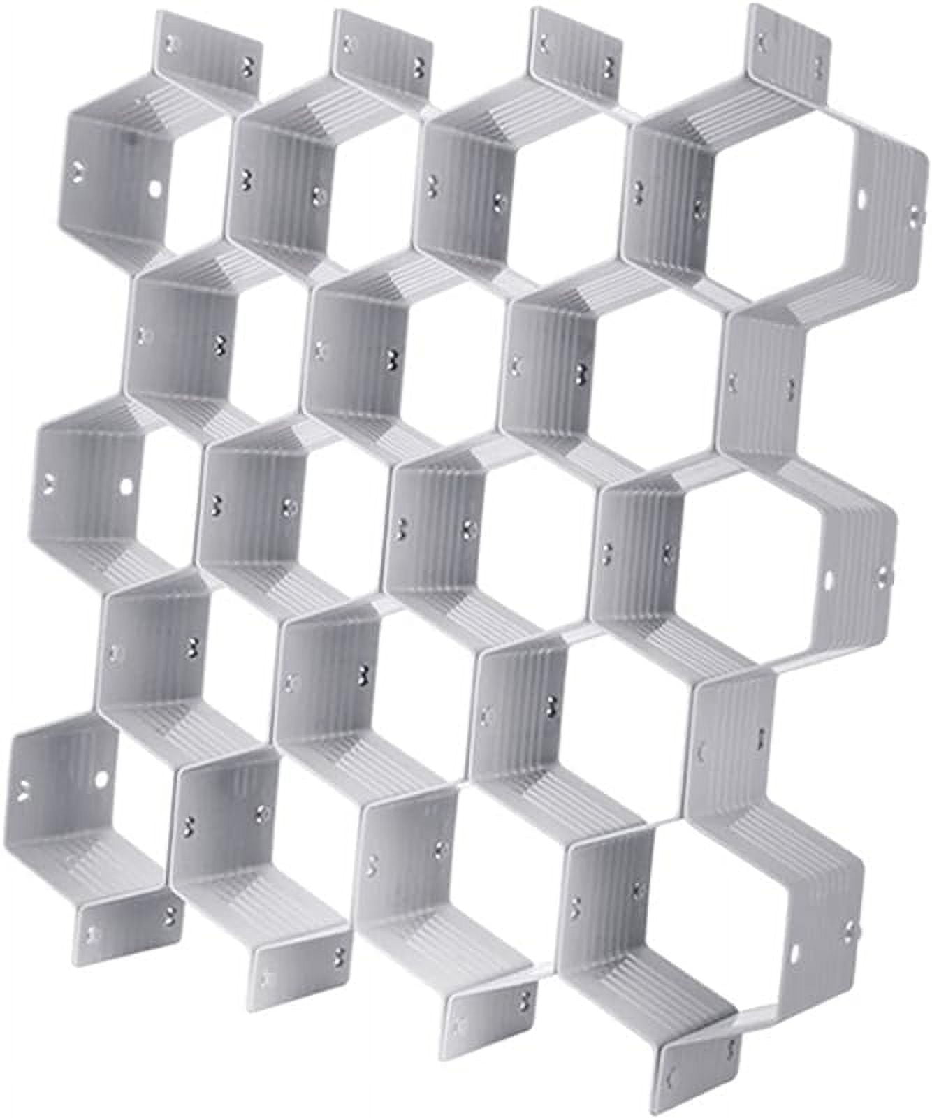 Honeycomb Drawer Organizer Separator Adjustable Hexagon Drawer ...