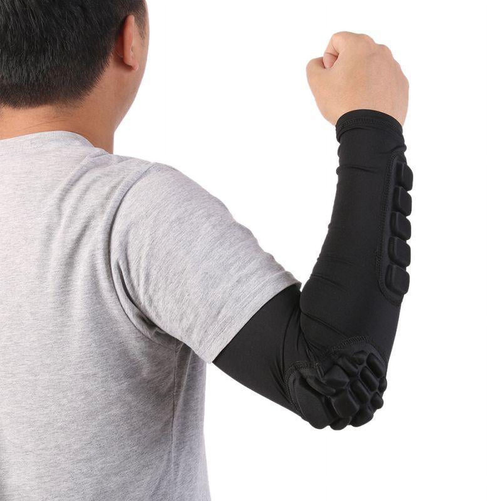 Honeycomb Elbow Pads Crashproof Arm Sleeves Basketball Football