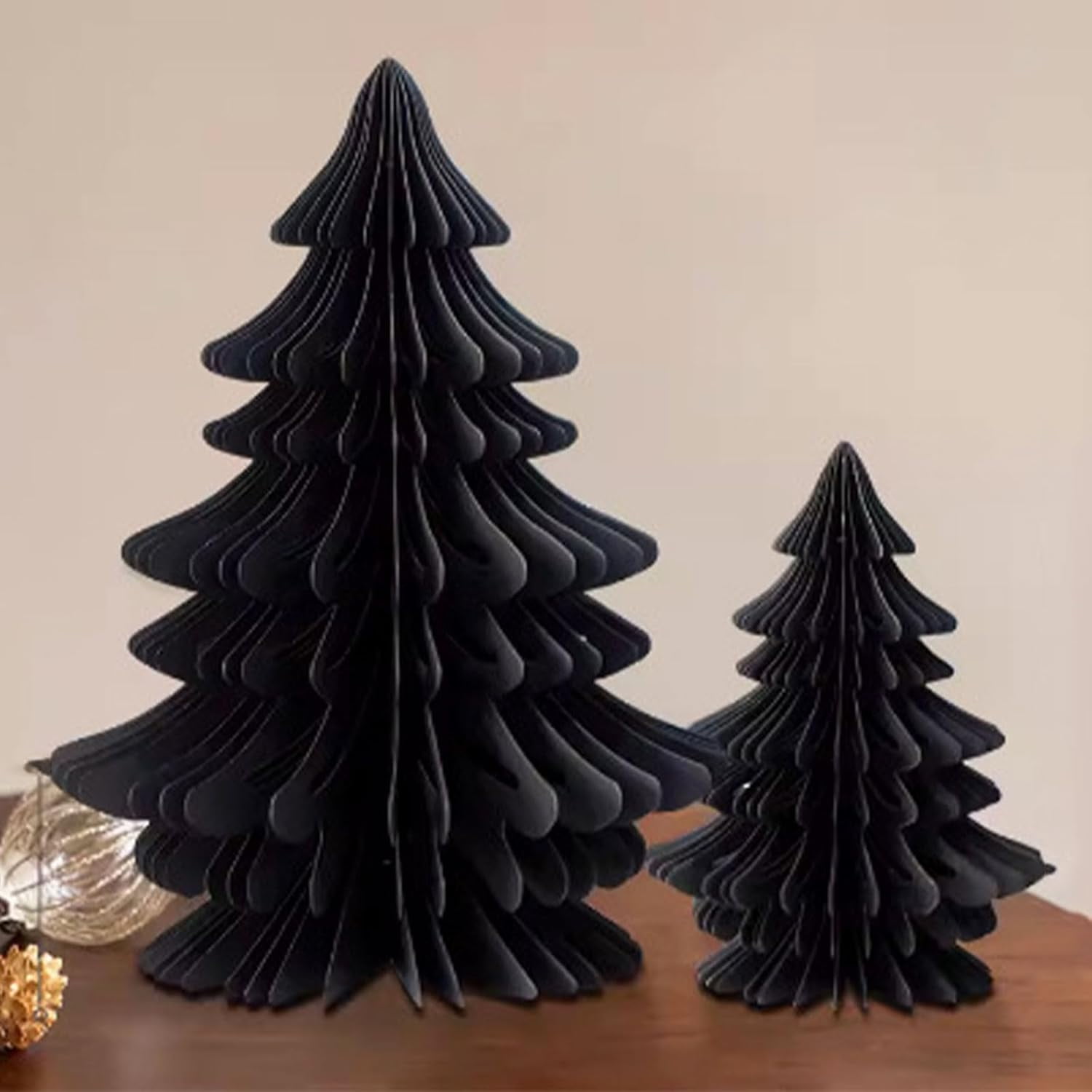Honeycomb Folded Christmas Tree, Honeycomb Paper Tree Set, Christmas ...