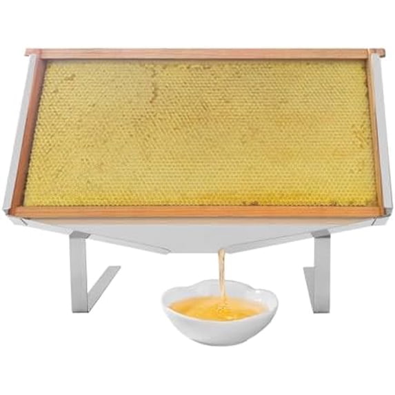 Honeycomb Frame Display Stand, Stainless Steel Beekeeping Honey ...