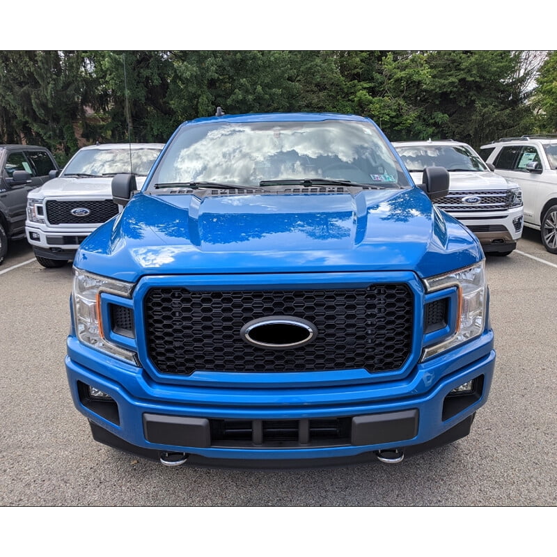 Honeycomb Front Grille Assembly Compatible with 2018-2020 F-150 ...