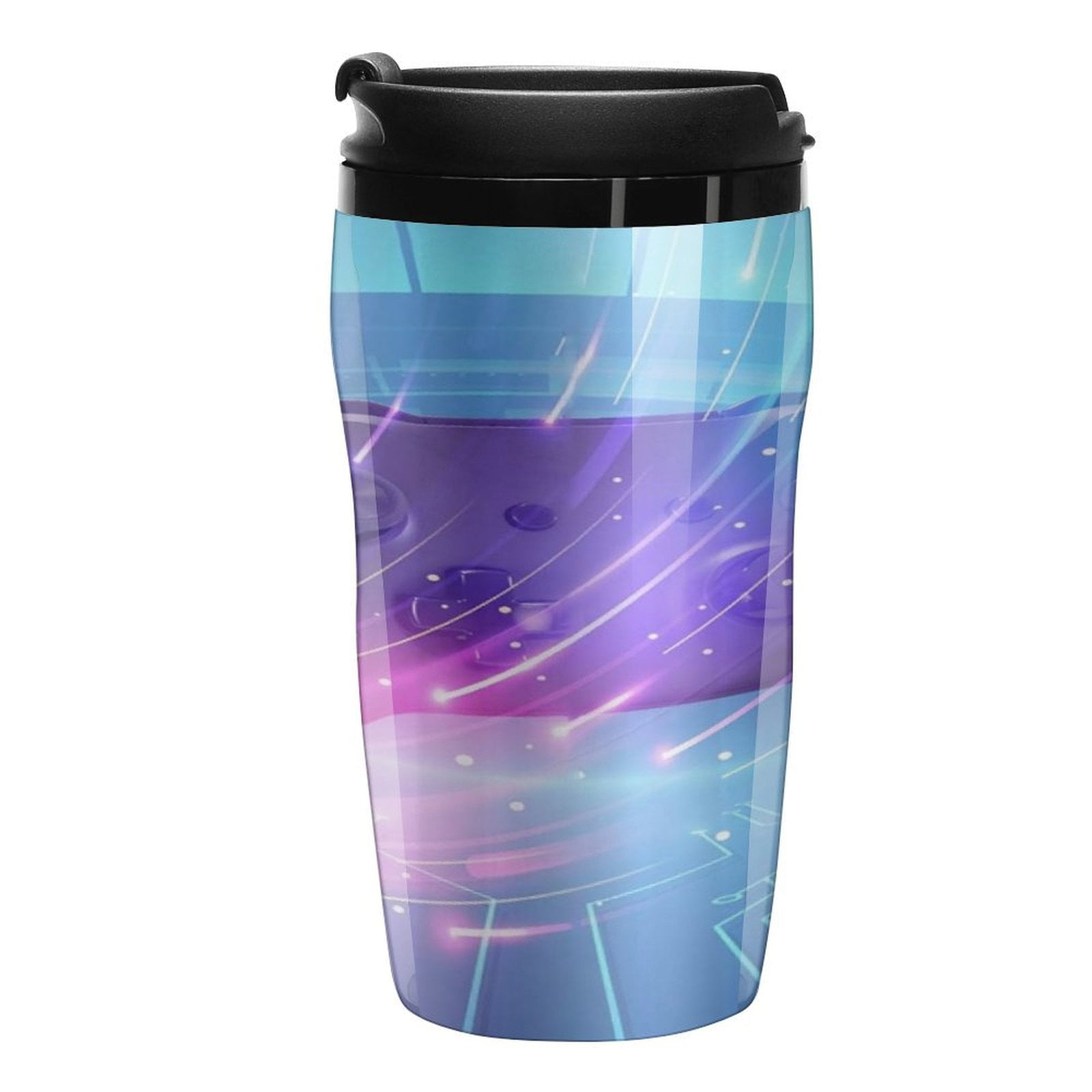 Honeycomb Gamer Video Game Double Walled Coffee Cup Plastic Water ...