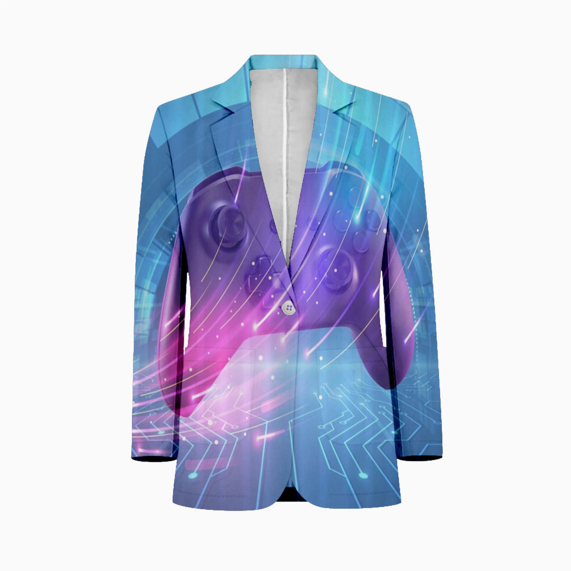 Honeycomb Gamer Video Game Mens Suits Shawl Collar Slim Fit Suit Mens ...