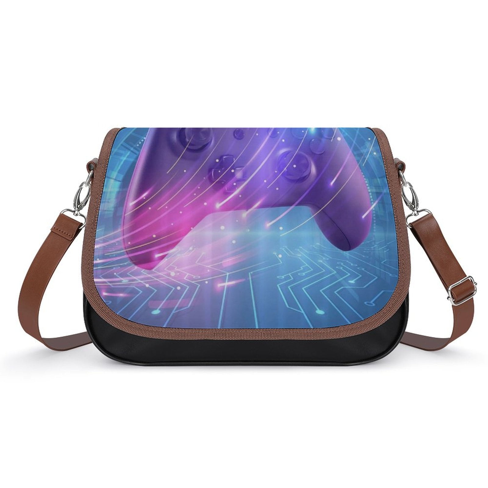 Honeycomb Gamer Video Game Vintage Crossbody Bag for Women Medium ...