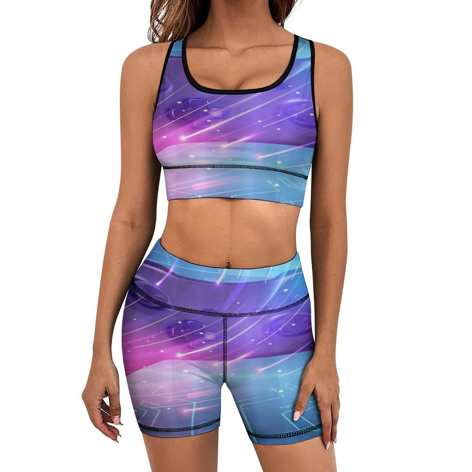 Honeycomb Gamer Video Game Working Out Sets for Women Workout Outfits ...