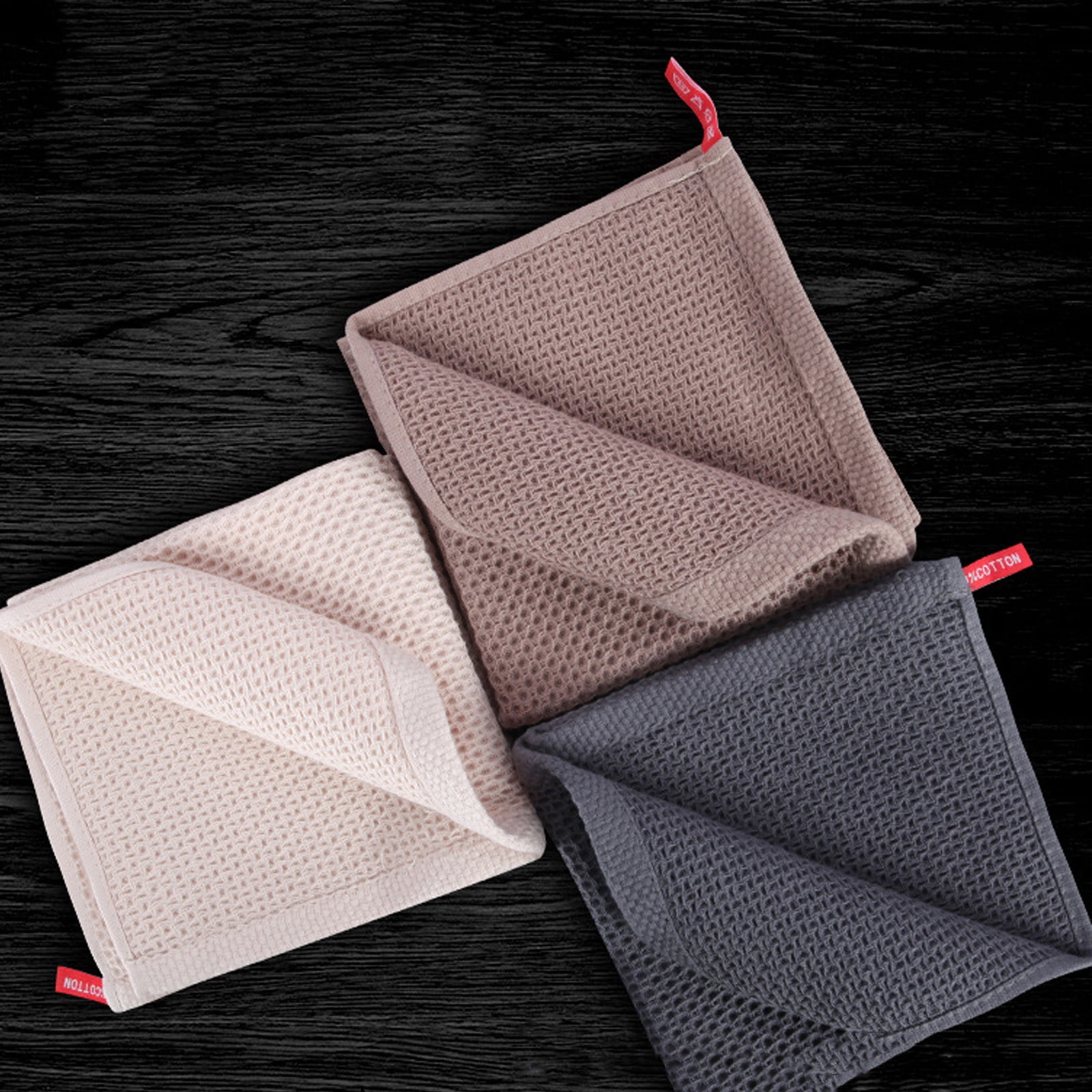 Honeycomb Kitchen Towel, Easy-Clean Hook Towel, Microfiber Material ...