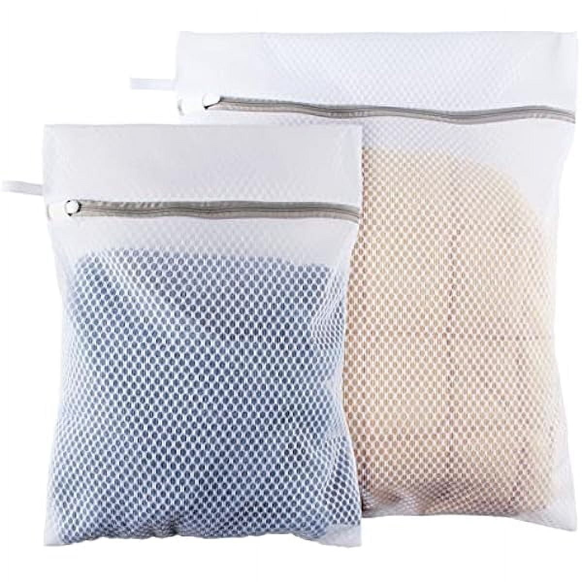 Honeycomb Lingerie Bags with Hanging Loop- 2Pack MDSXO Mesh Laundry ...