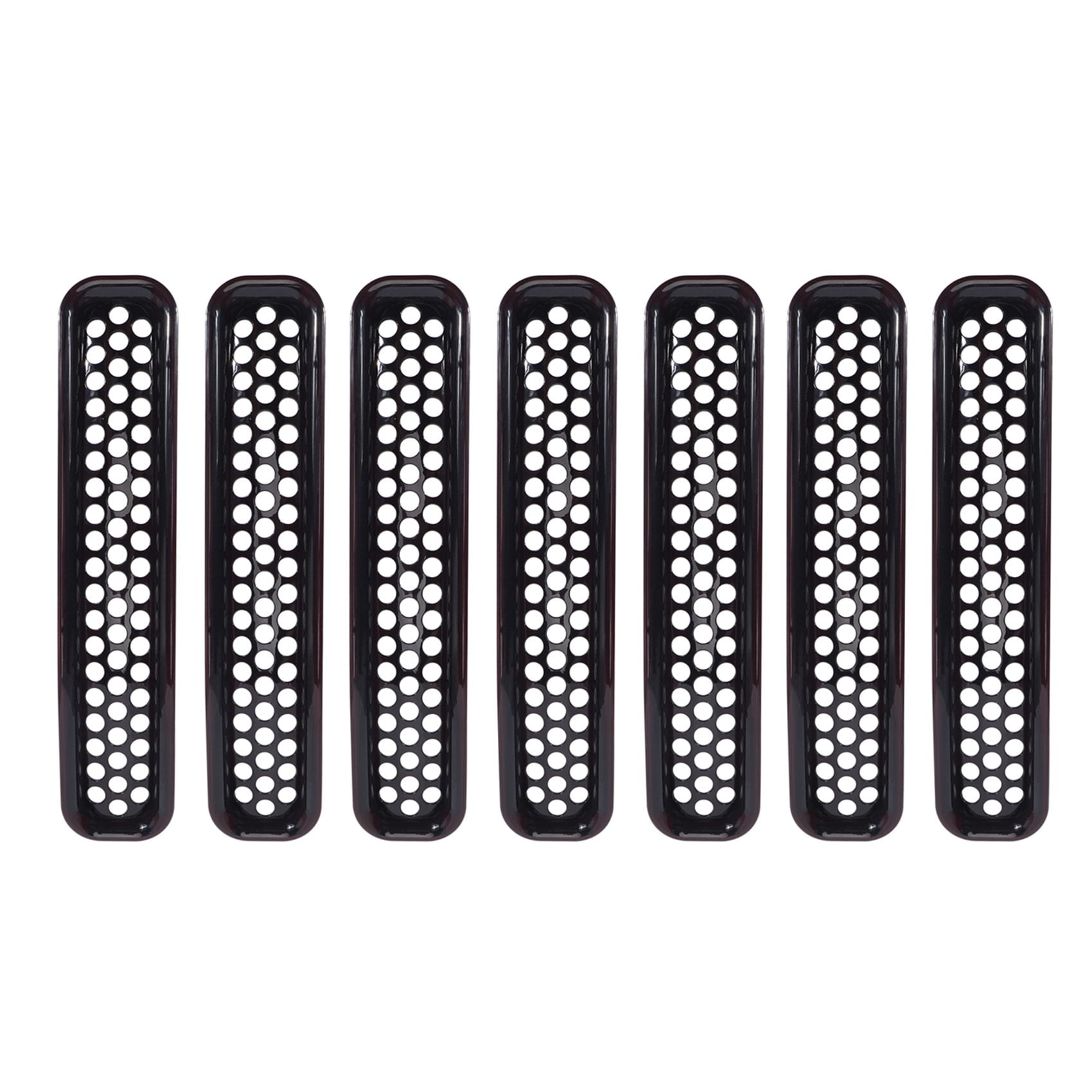 Honeycomb Mesh Front Grill Inserts Kit for 1997-2006 Wrangler TJ ...