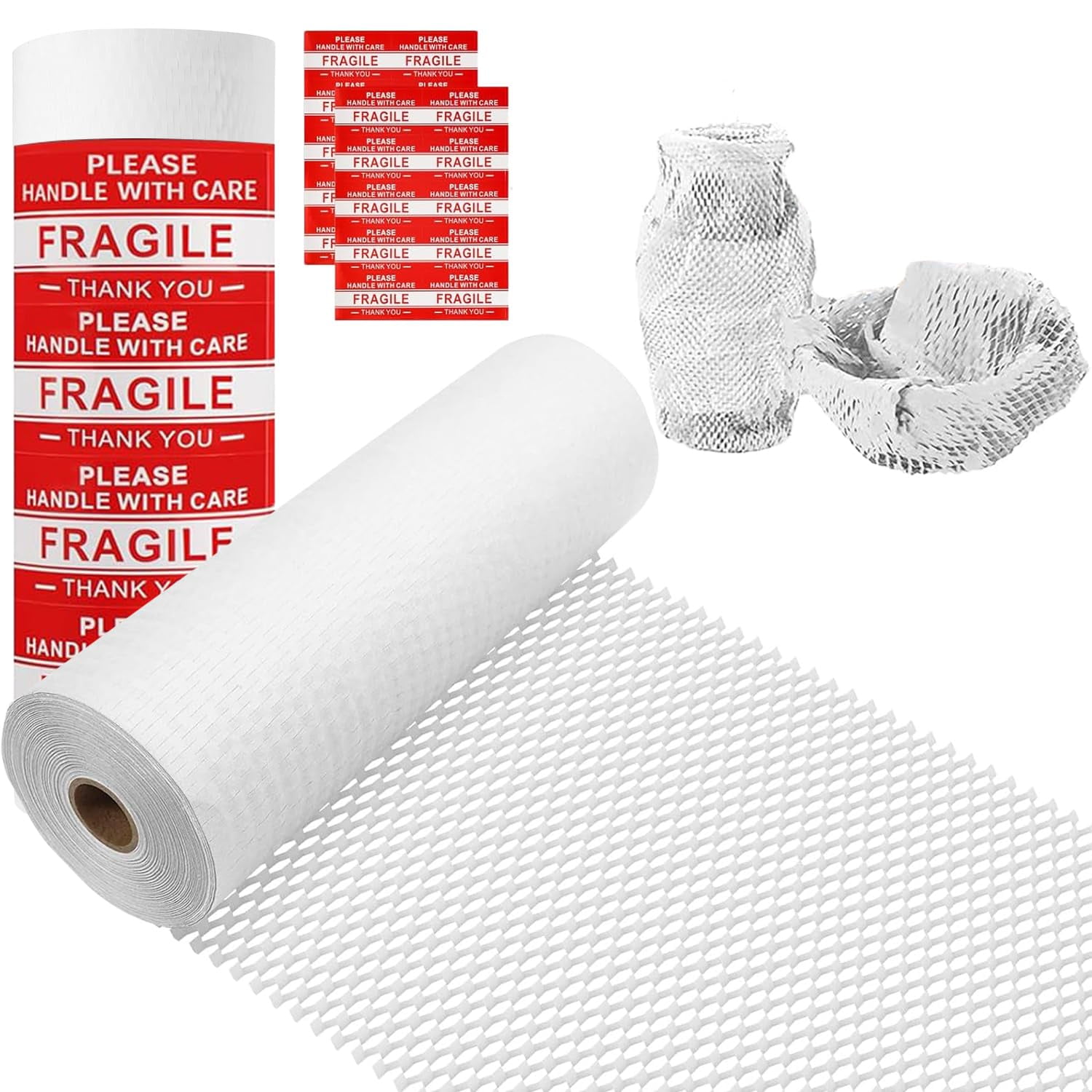 Honeycomb Packing Paper, 12" x 200' Packing Paper Substitute ...