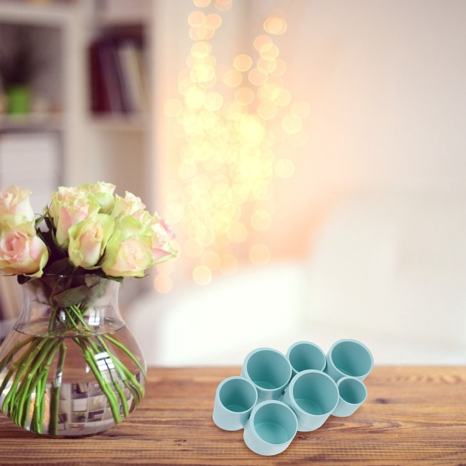 Honeycomb Pen Container 1pc Desktop Honeycomb Pen Holder Wall-mounted ...