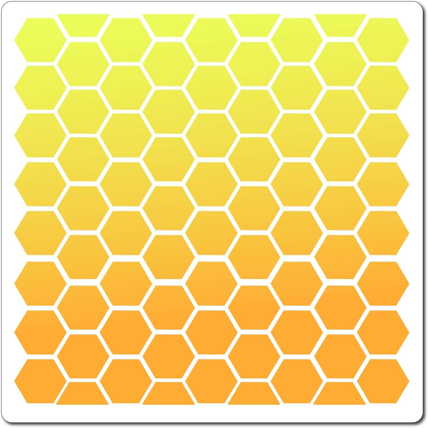 Honeycomb Stencil Templates 30x30cm Large Washable Reusable Plastic ...