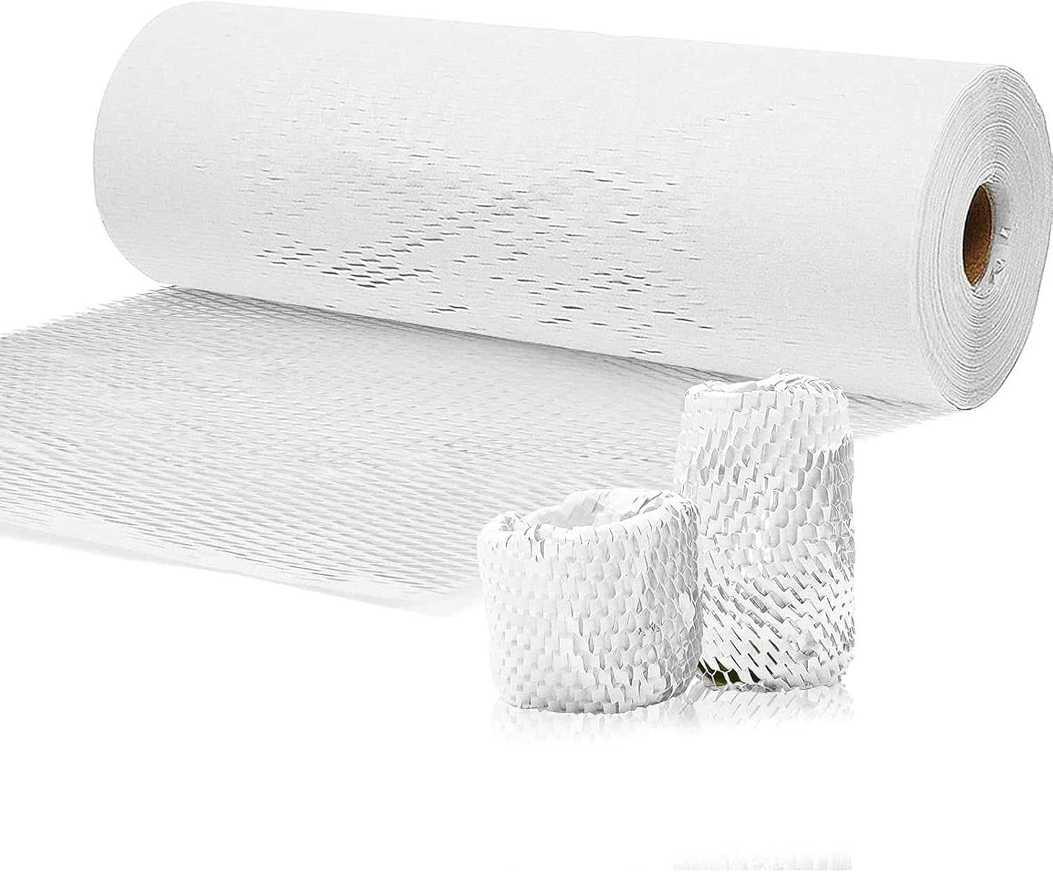 Honeycomb Wrap Roll, 12 Inch x 65.6 Feet Honeycomb Cushioning Wrap ...
