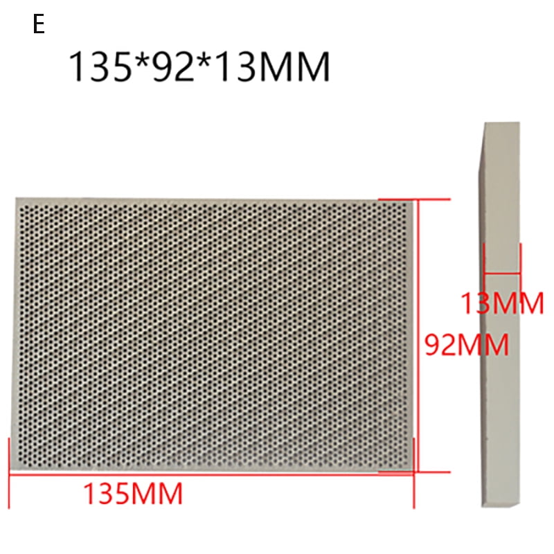 Honeycomb ceramic plate, infrared burner, burning plate, roast duck ...