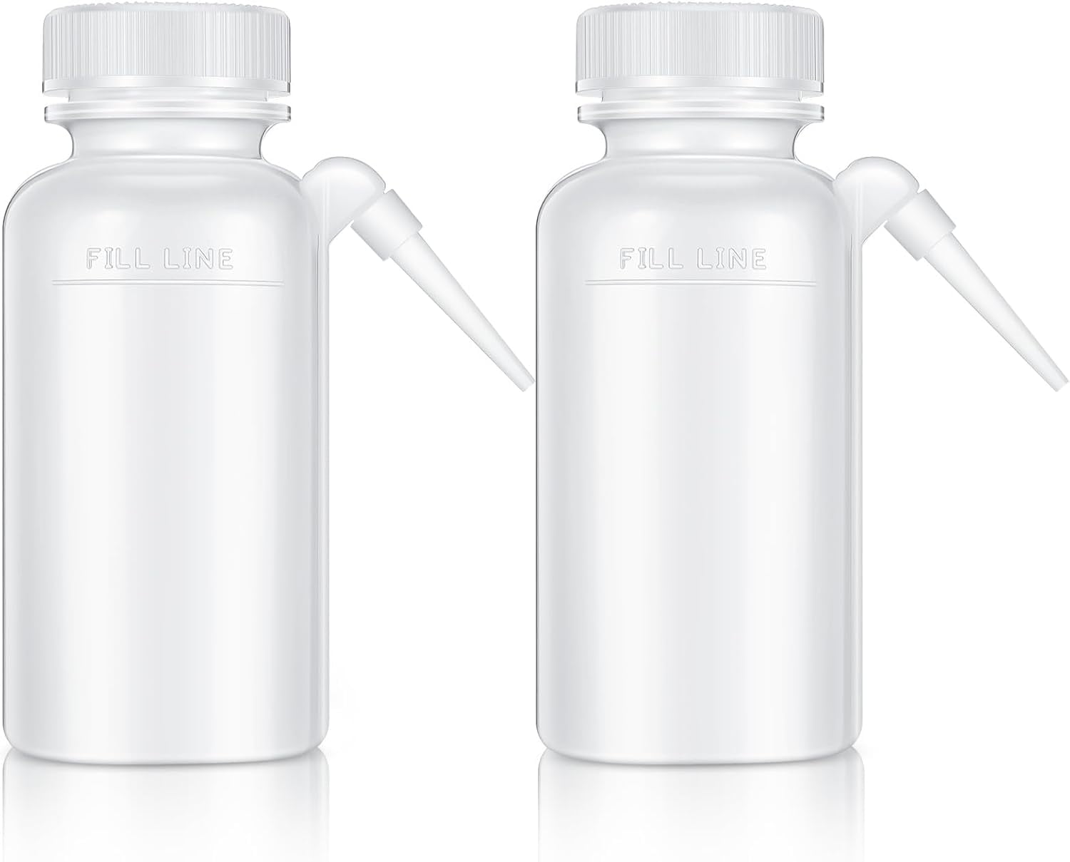 Honeydak 2 Pcs 250ml Wash Bottle Plastic Lab Water Dispenser ...