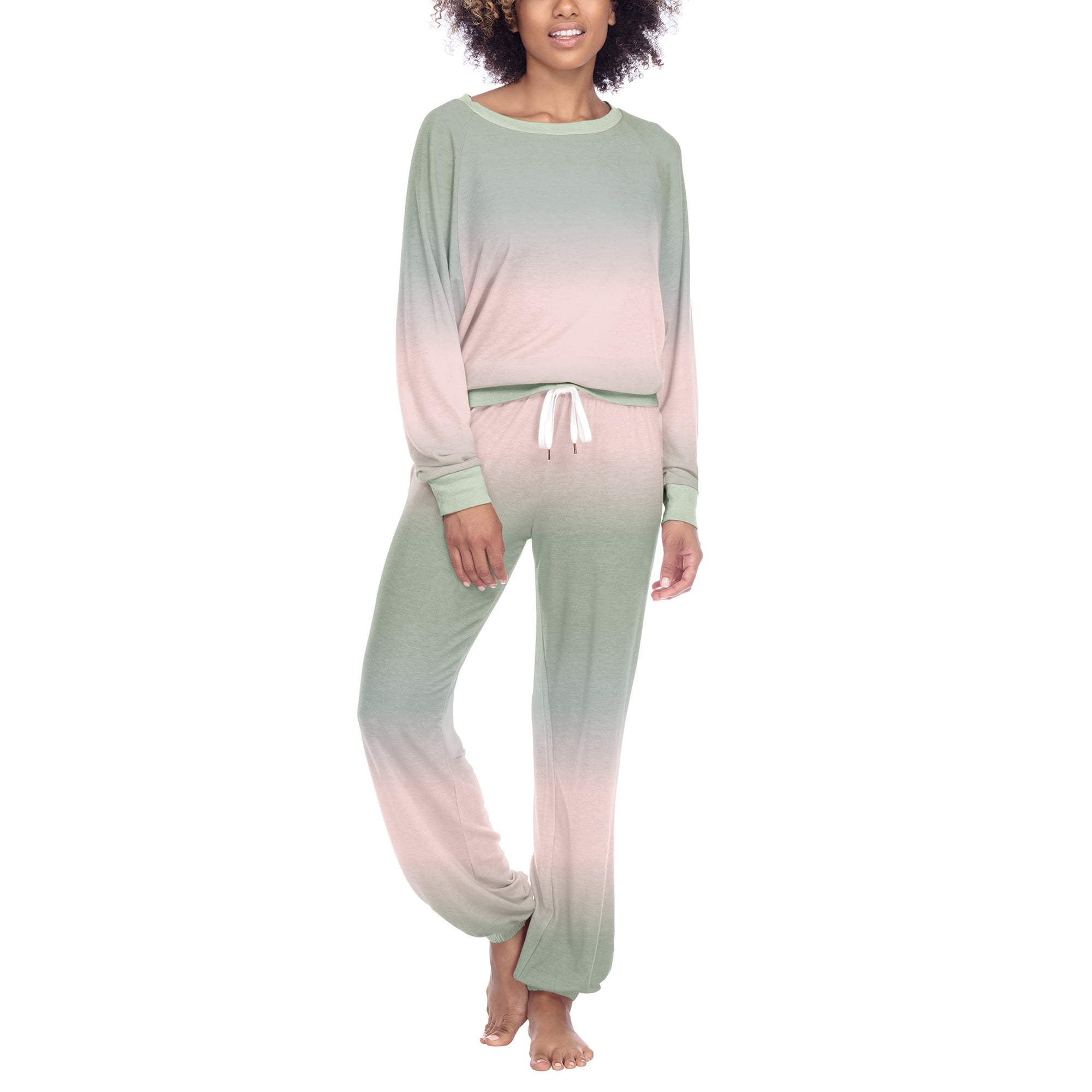 Honeydew Brushed Jersey Women's Pajamas Sleepwear Lounge Set for Winter ...