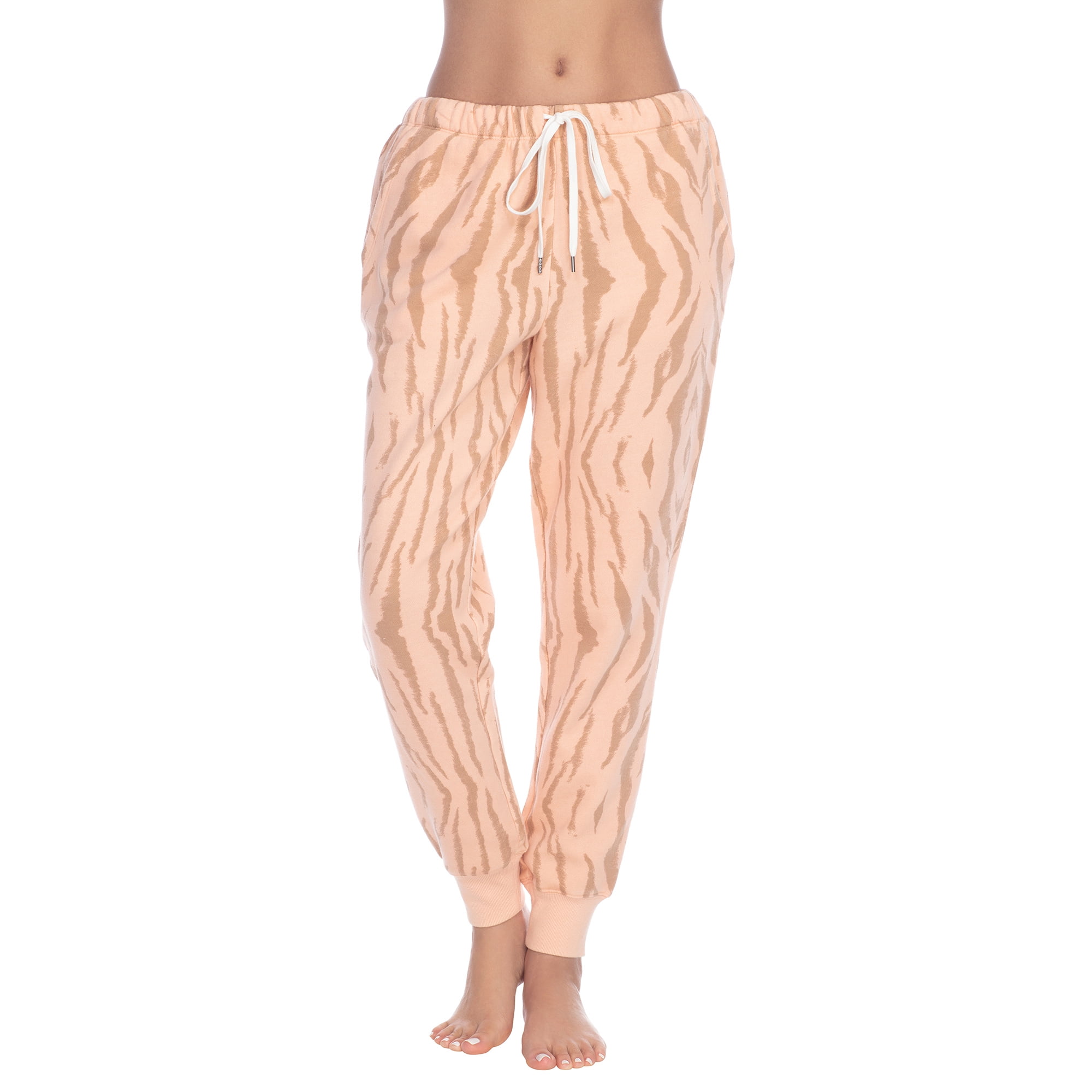 Honeydew Women's Eye-Catching Print French Terry Jogger for Casual ...