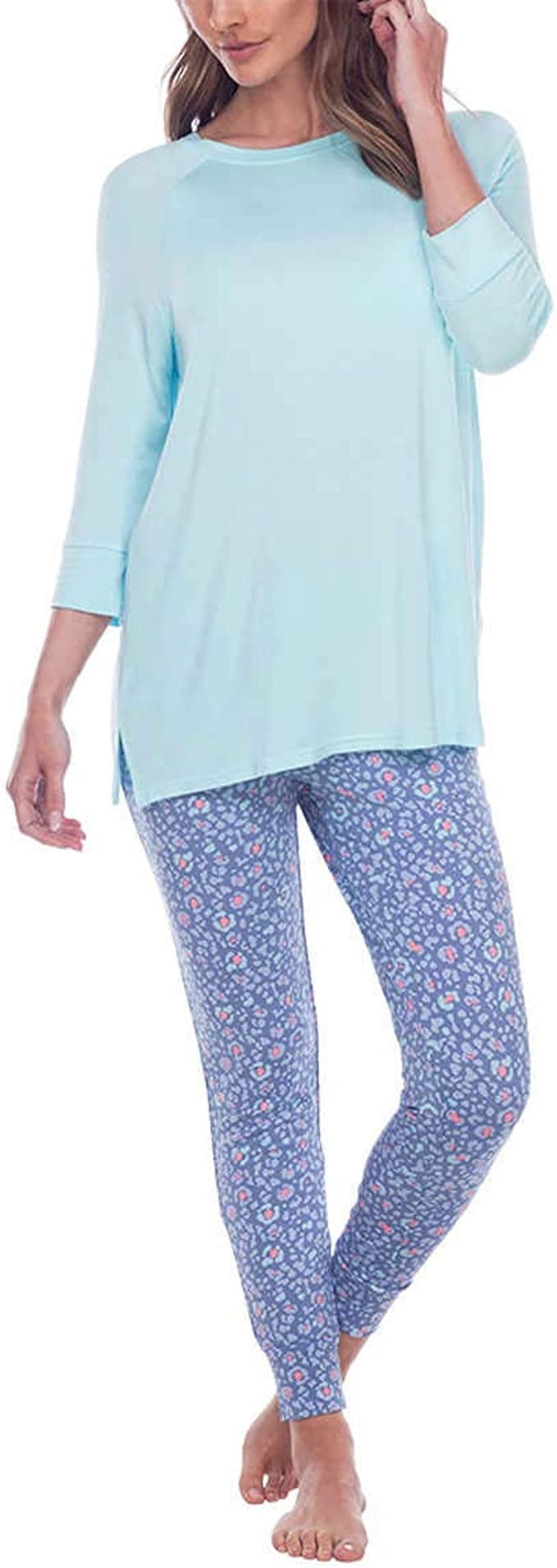 Honeydew Womens Solid Pajama Top Only,1-Piece, Small, Aqua - Walmart.com
