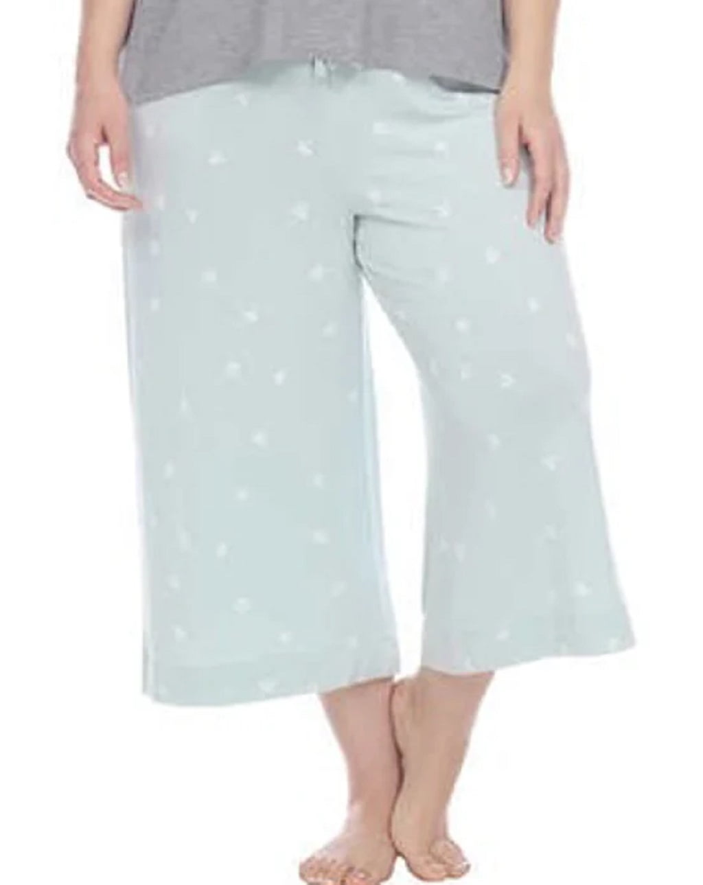 Honeydew Womens Super Soft Fleece Capri Pajama Pants,1-Piece Size ...