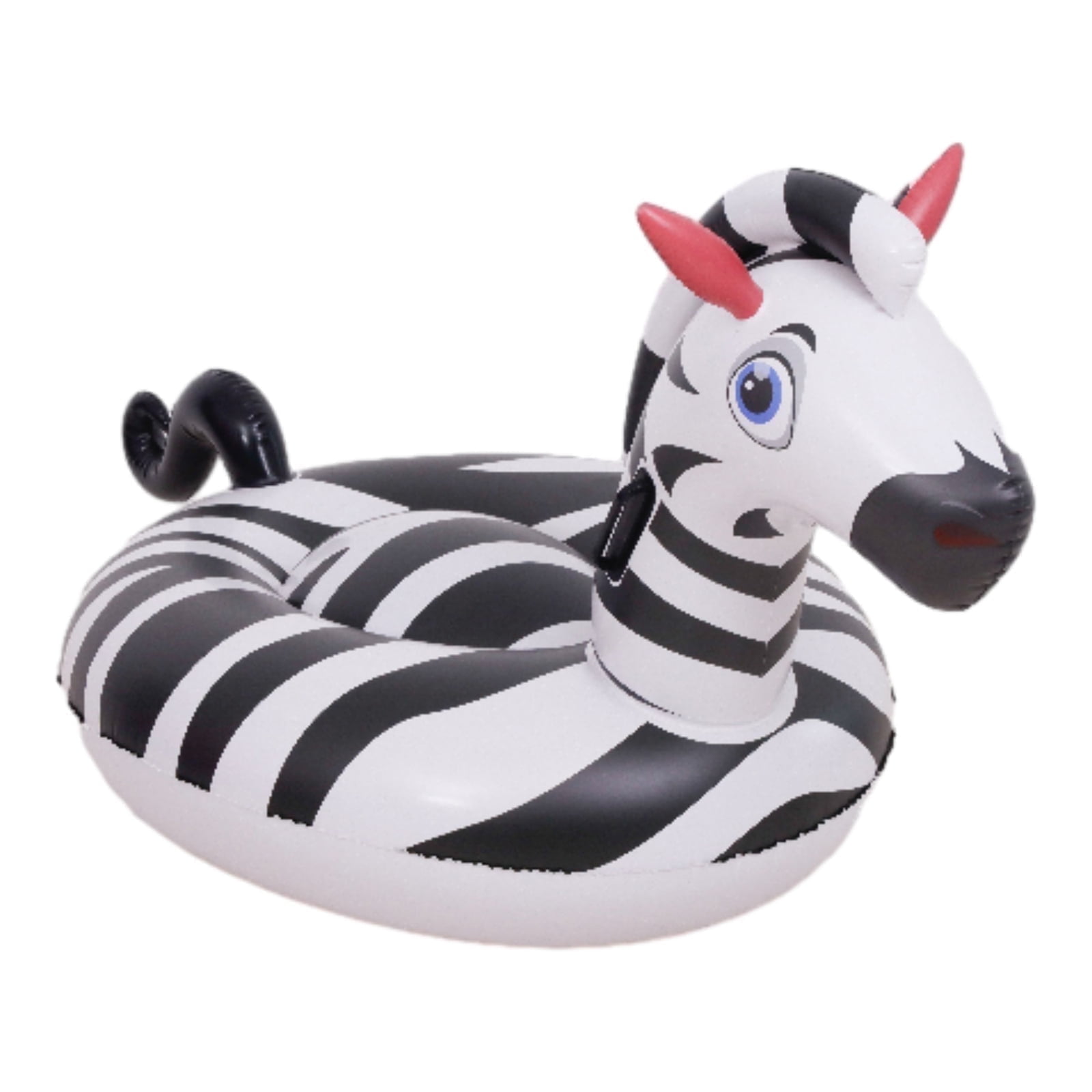 Honeydrill Pool Float Ride-on Zebra Inflatable Raft for Adults ...
