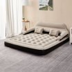 "iDOO 18"" Queen Size Air Mattress with Built-in Pump & Headboard" - Walmart.com