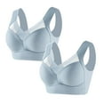 Honeylove Bra Seamless Sexy Push Up Wireless Bra 2pcs Hatmeo Posture